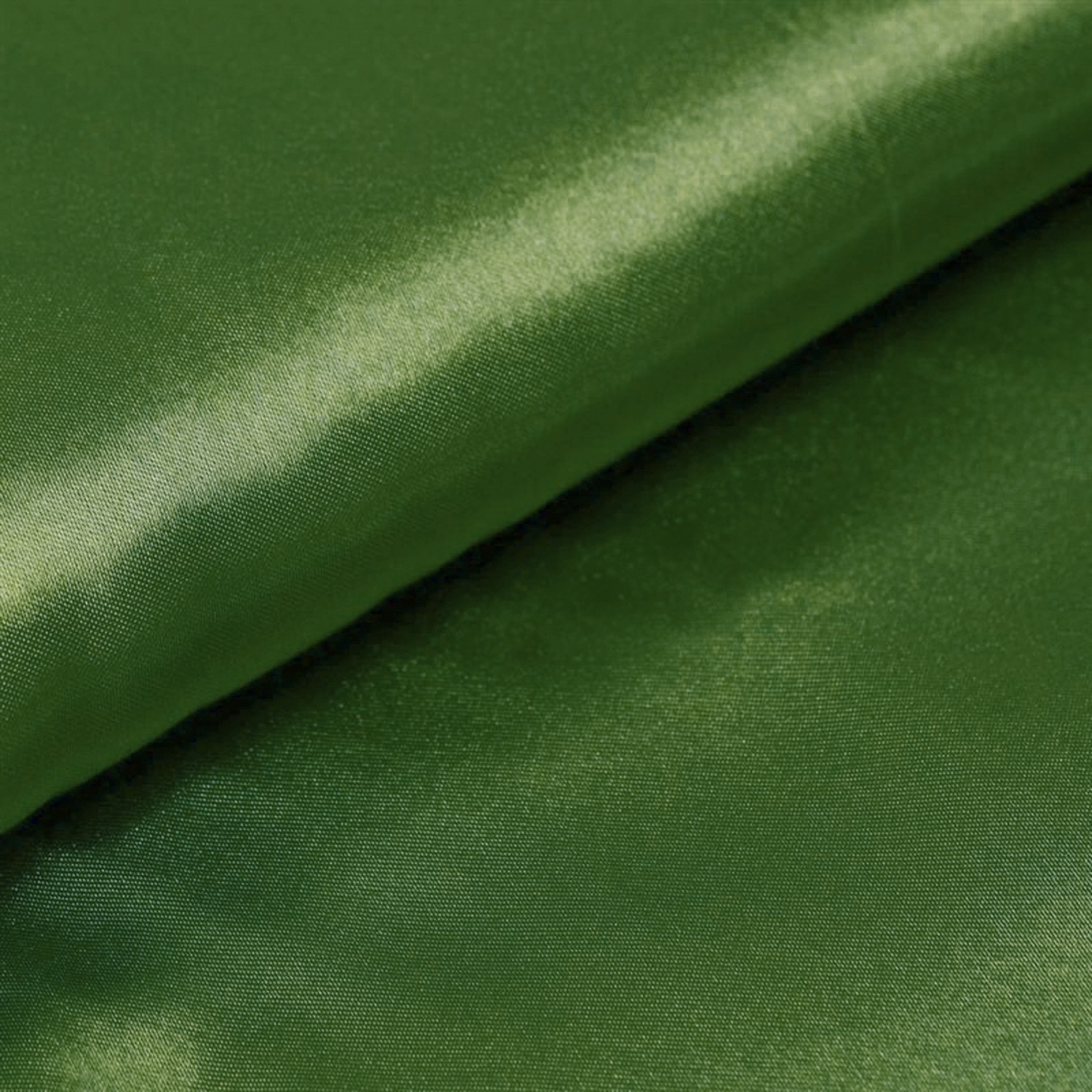 Satin Meterware olivegrün | Event Textil Markt